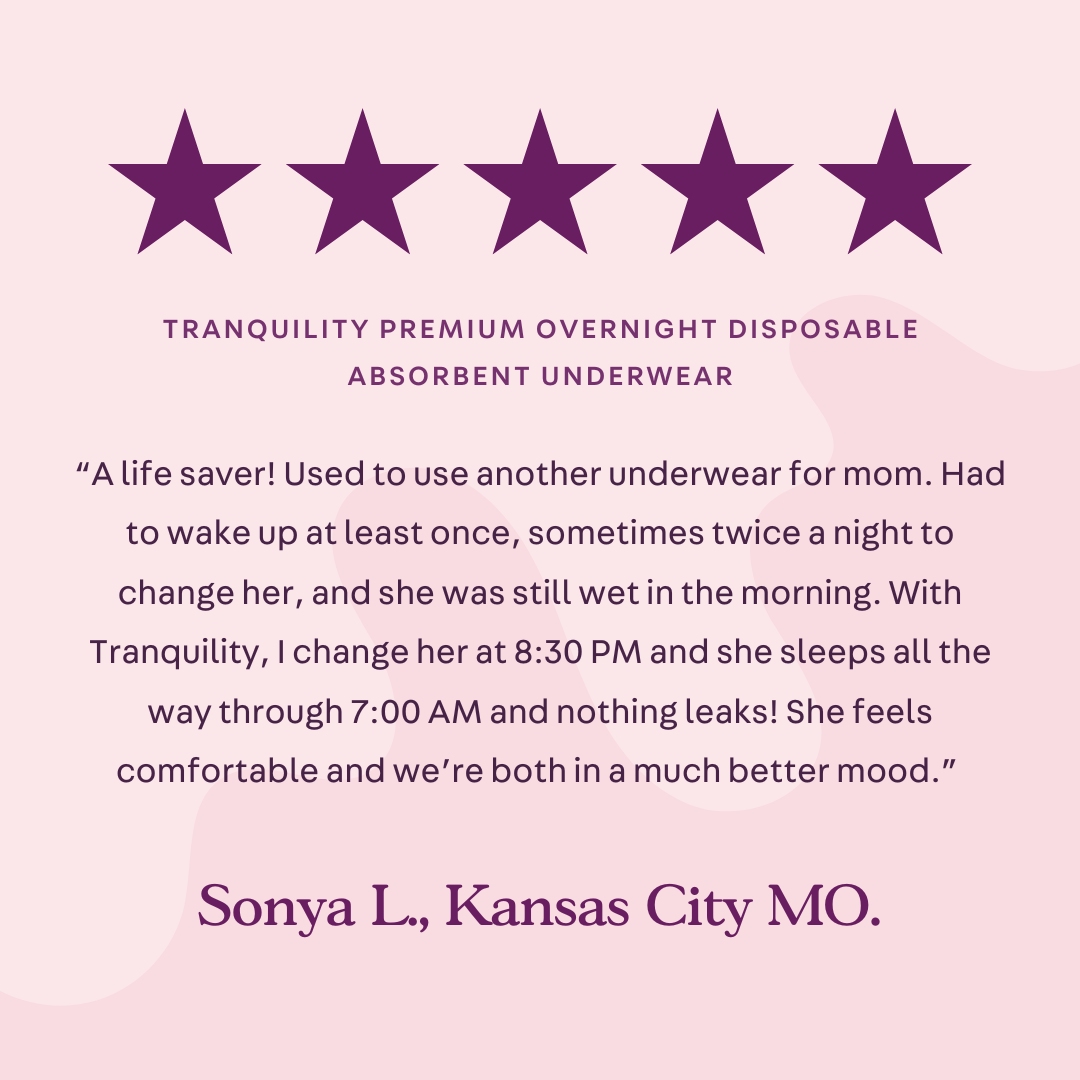 Tranquility Premium Overnight Adult Incontinence Pull-Up Underwear ...