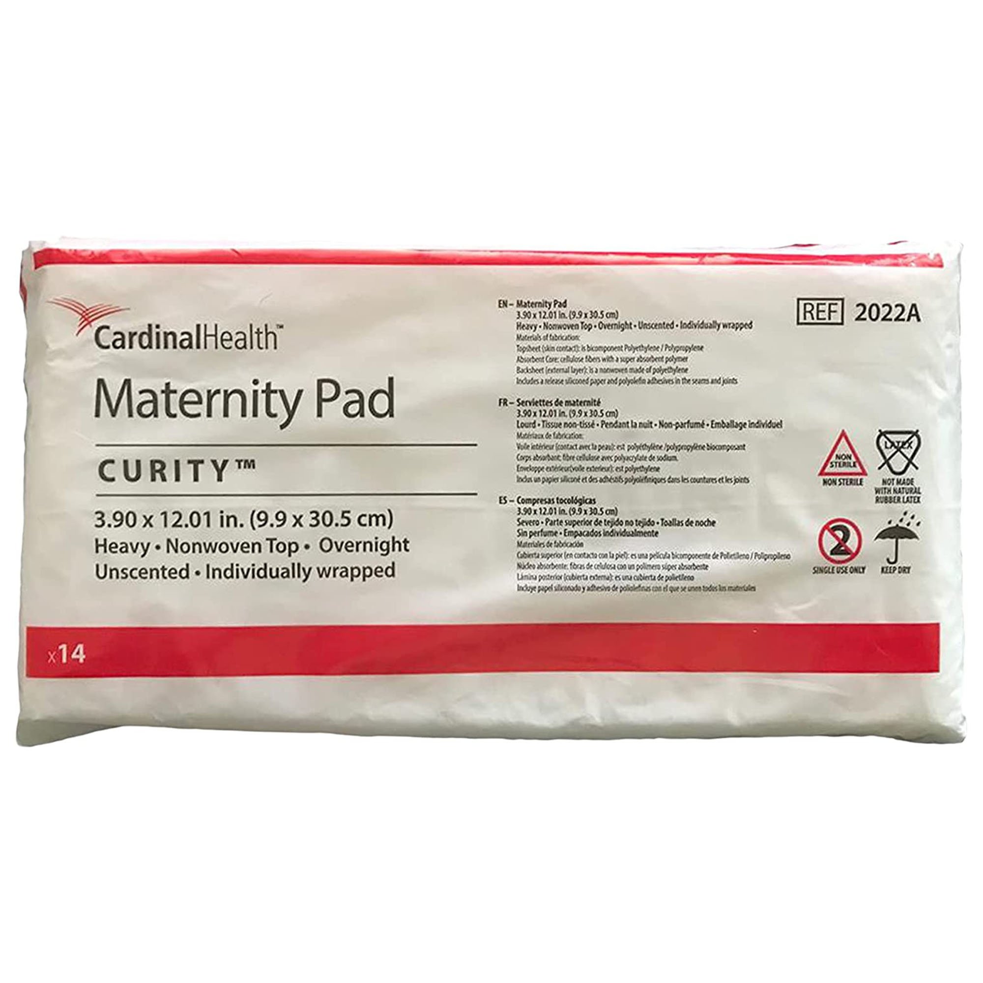 Cardinal Curity Maternity Pads | Shop at Carewell