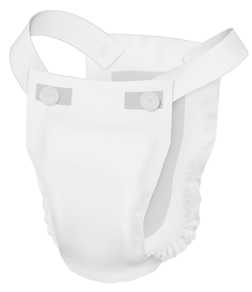 Prevail Adult Incontinence Belted Shields, Extra Absorbency
