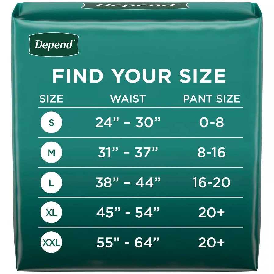 Depend Fresh Protection Adult Incontinence Pull-Up Underwear for Women ...