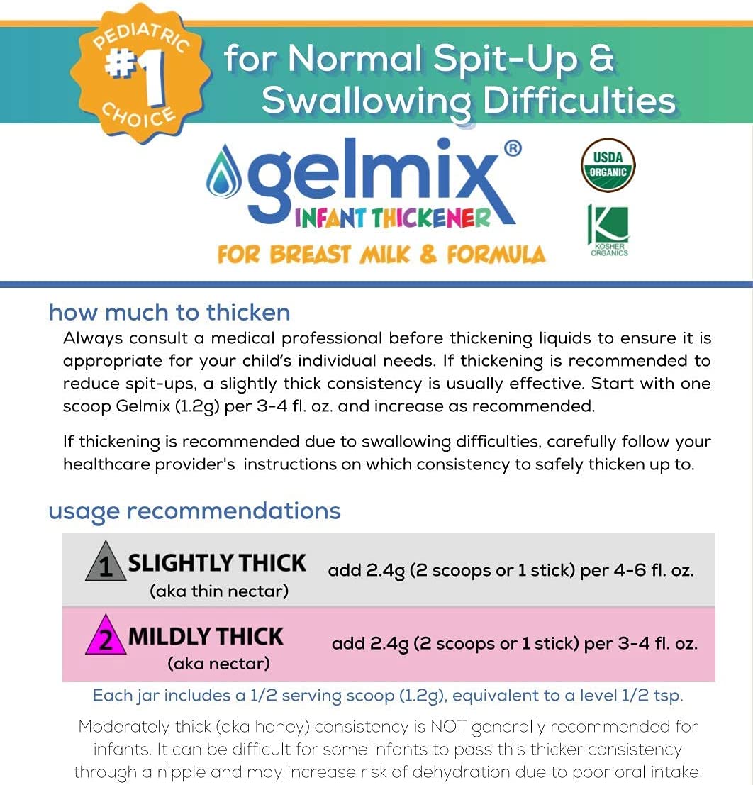 Gelmix Infant Thickener for Breast Milk & Formula | Carewell