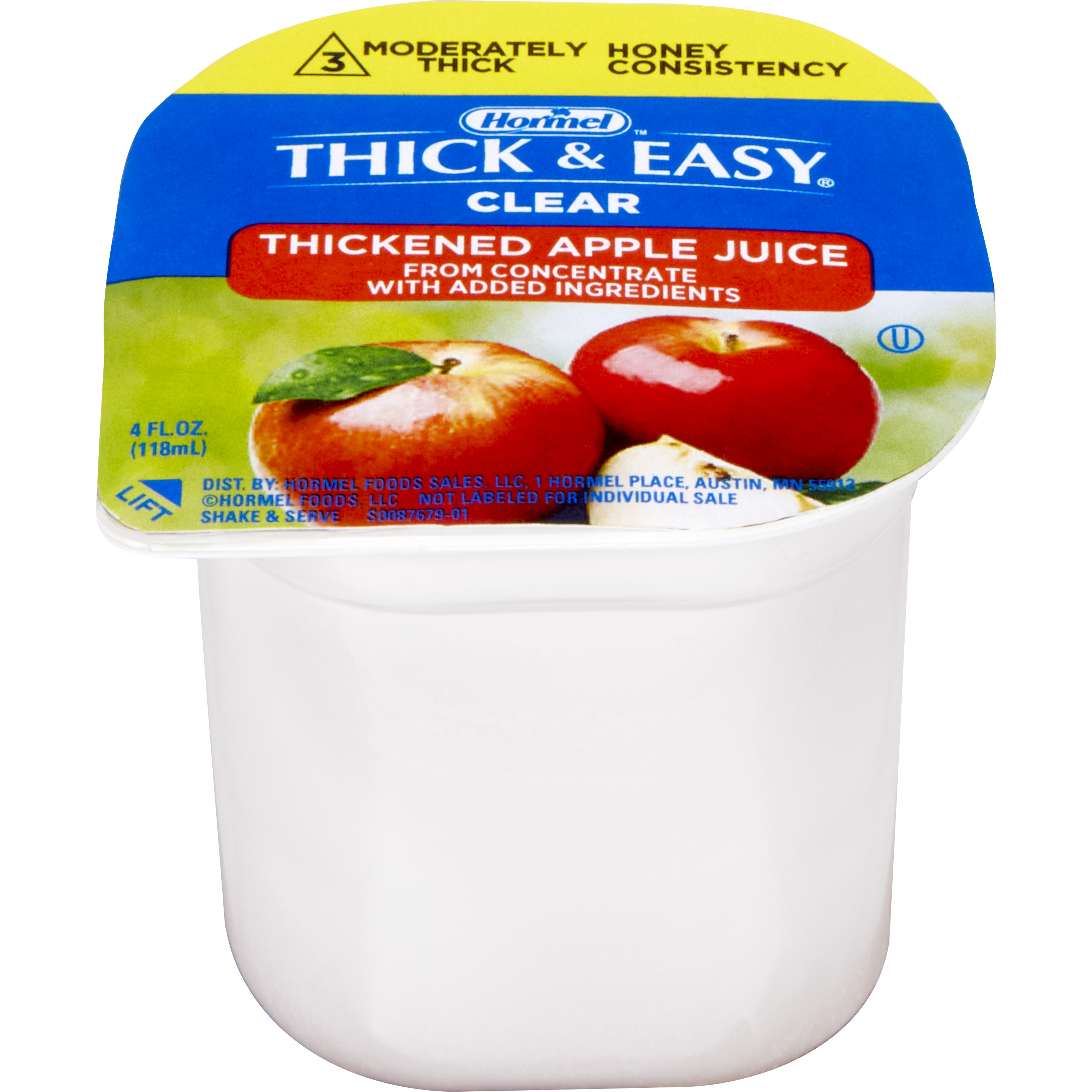 Hormel Thick & Easy Clear Thickened Beverage, Honey Consistency ...