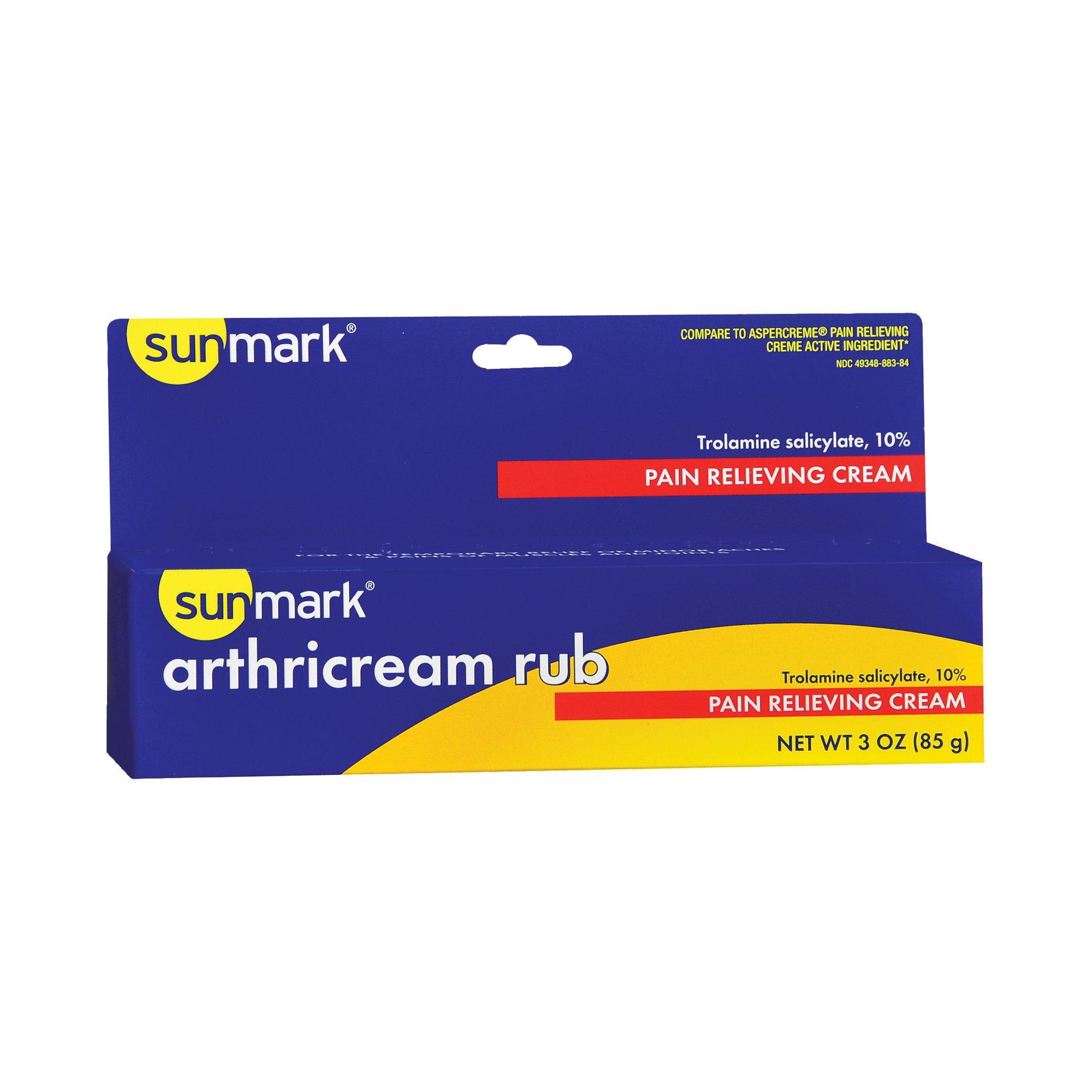 Sunmark Arthricream Rub Topical Pain Relief, 3 oz.
