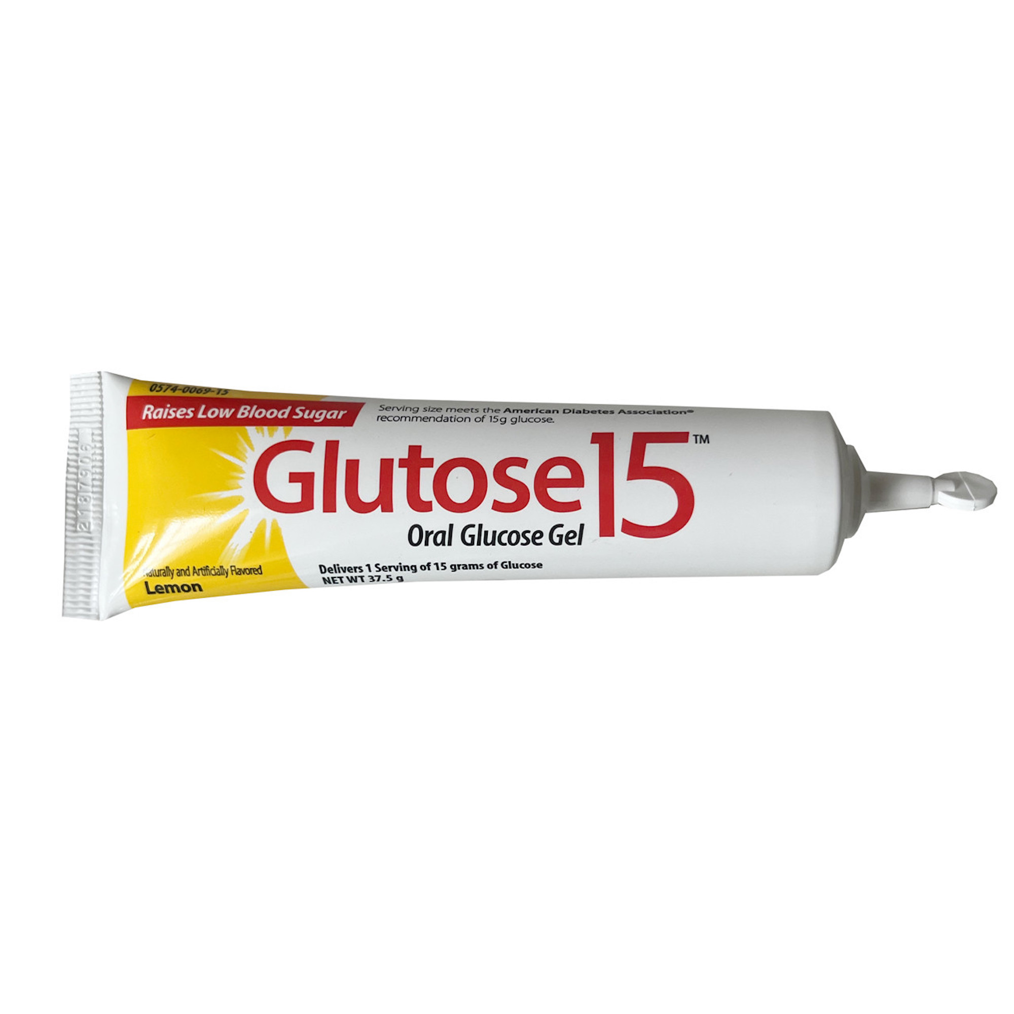 Glutose 15 Oral Glucose Gel, 3 Per Pack, Lemon | Carewell