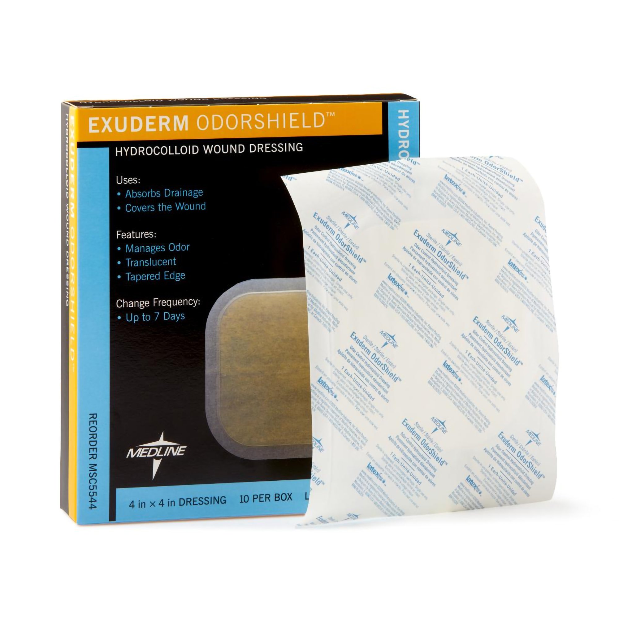 Exuderm OdorShield Hydrocolloid Wound Dressing | Carewell