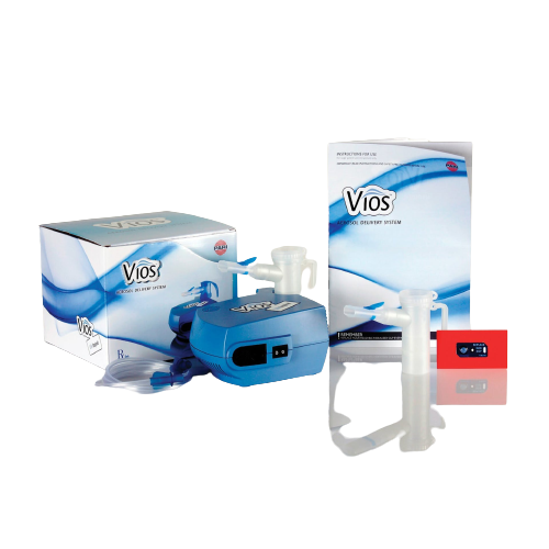 Vios LC Sprint Compressor Nebulizer System with 8 mL Medication Cup ...