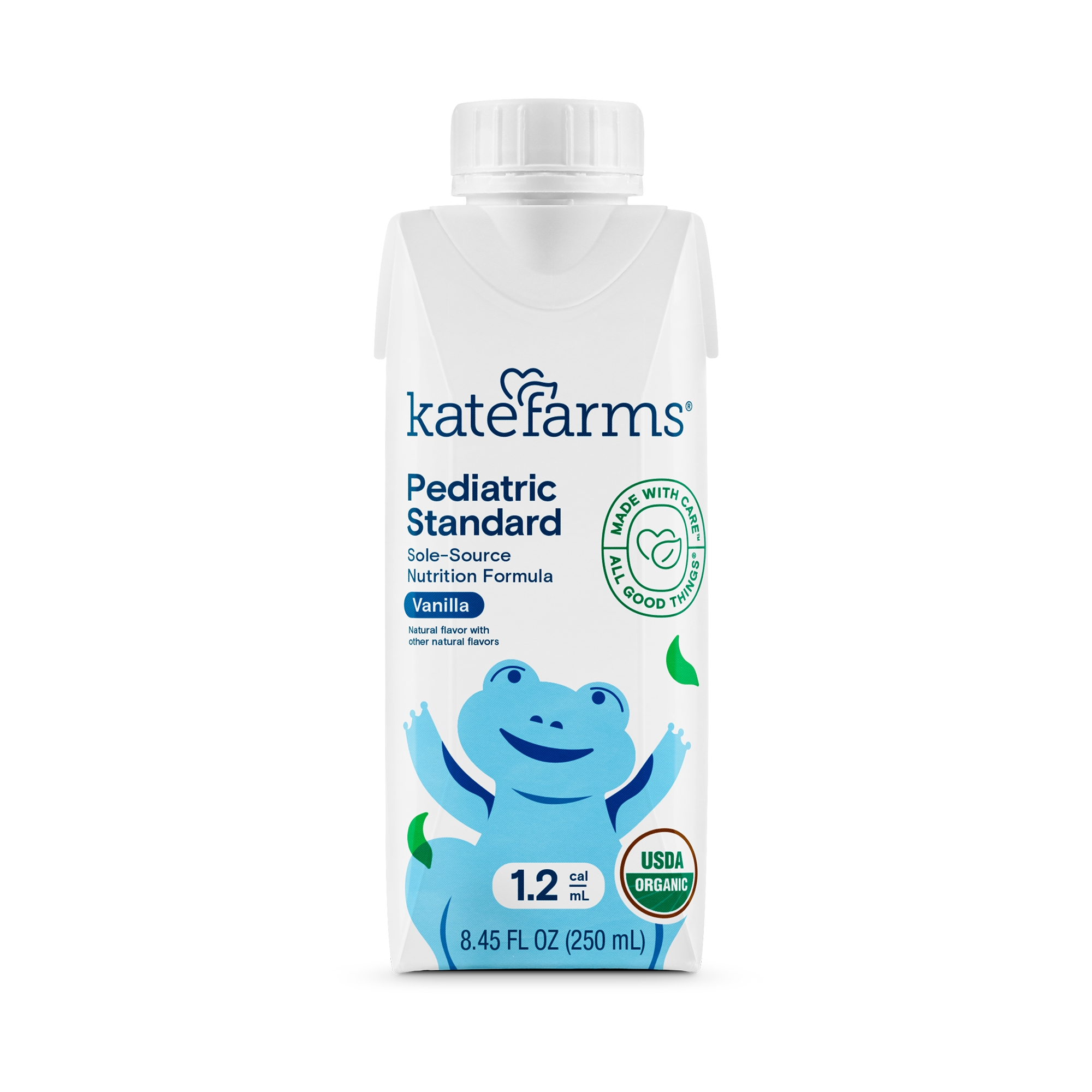 Kate Farms Pediatric Standard 1.2 Sole-Source Nutrition Formula, 8.45 ...