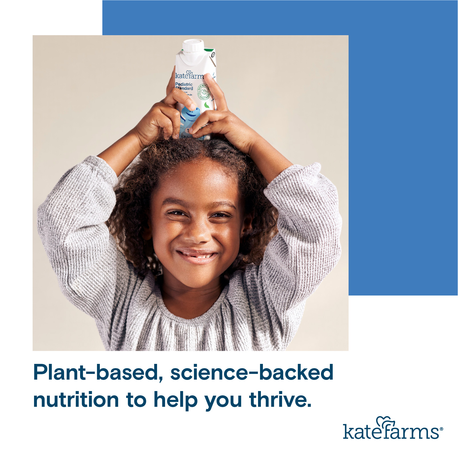 Kate Farms Pediatric Standard 1.2 Sole-Source Nutrition Formula, 8.45 oz.