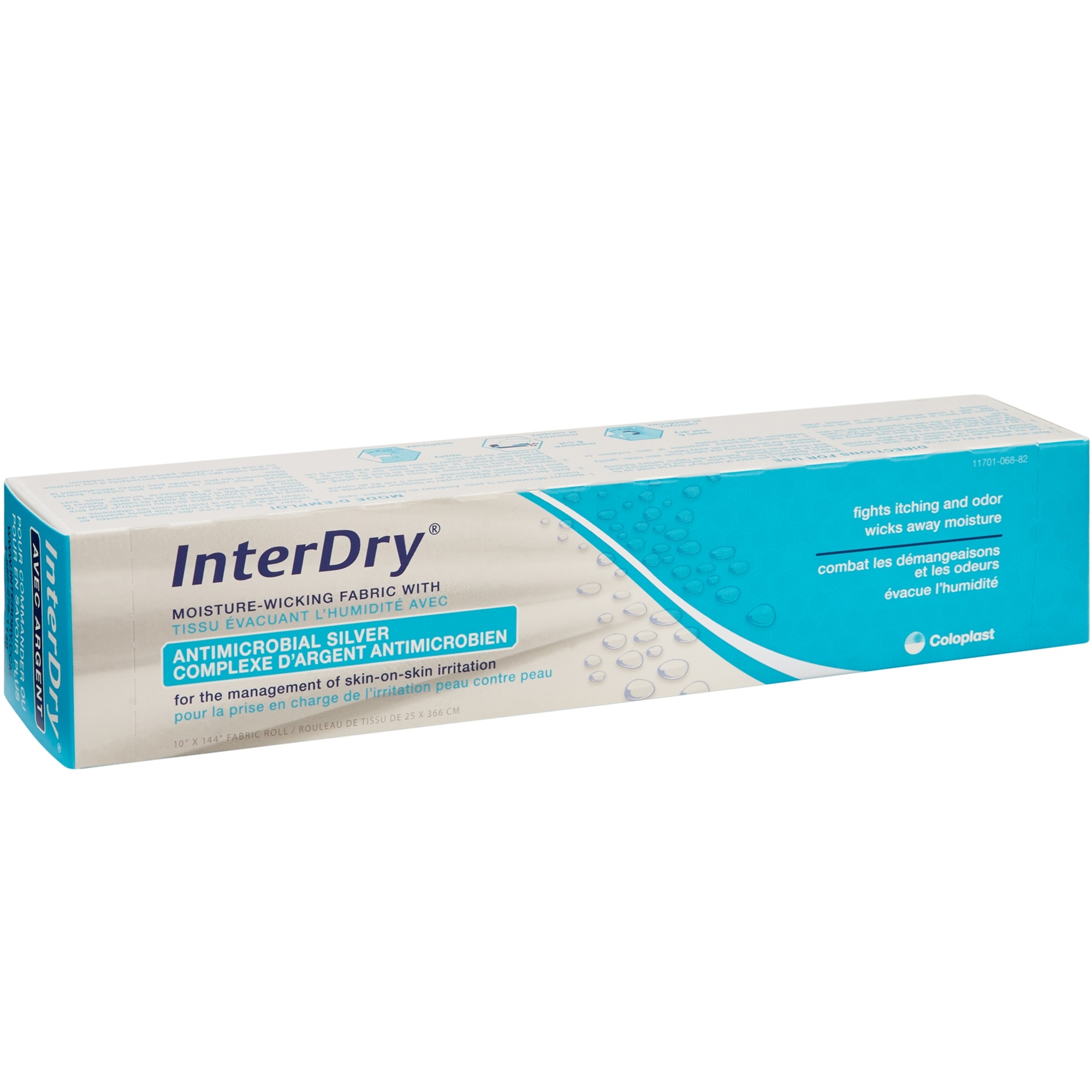 Coloplast InterDry Moisture-Wicking Fabric with Antimicrobial Silver ...