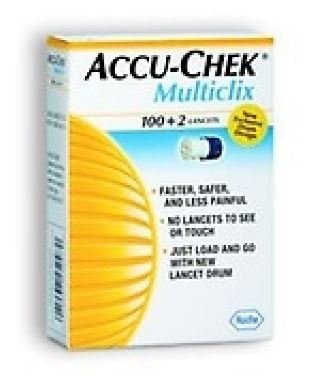 Accu-Chek Multiclix Safety Lancet, 28 gauge | Carewell