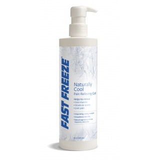 Fast-Freeze Naturally Cool Pain Relieving Gel, 16 Oz