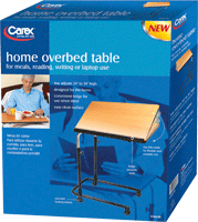 Carex Home Adjustable Overbed Table | Shop at Carewell