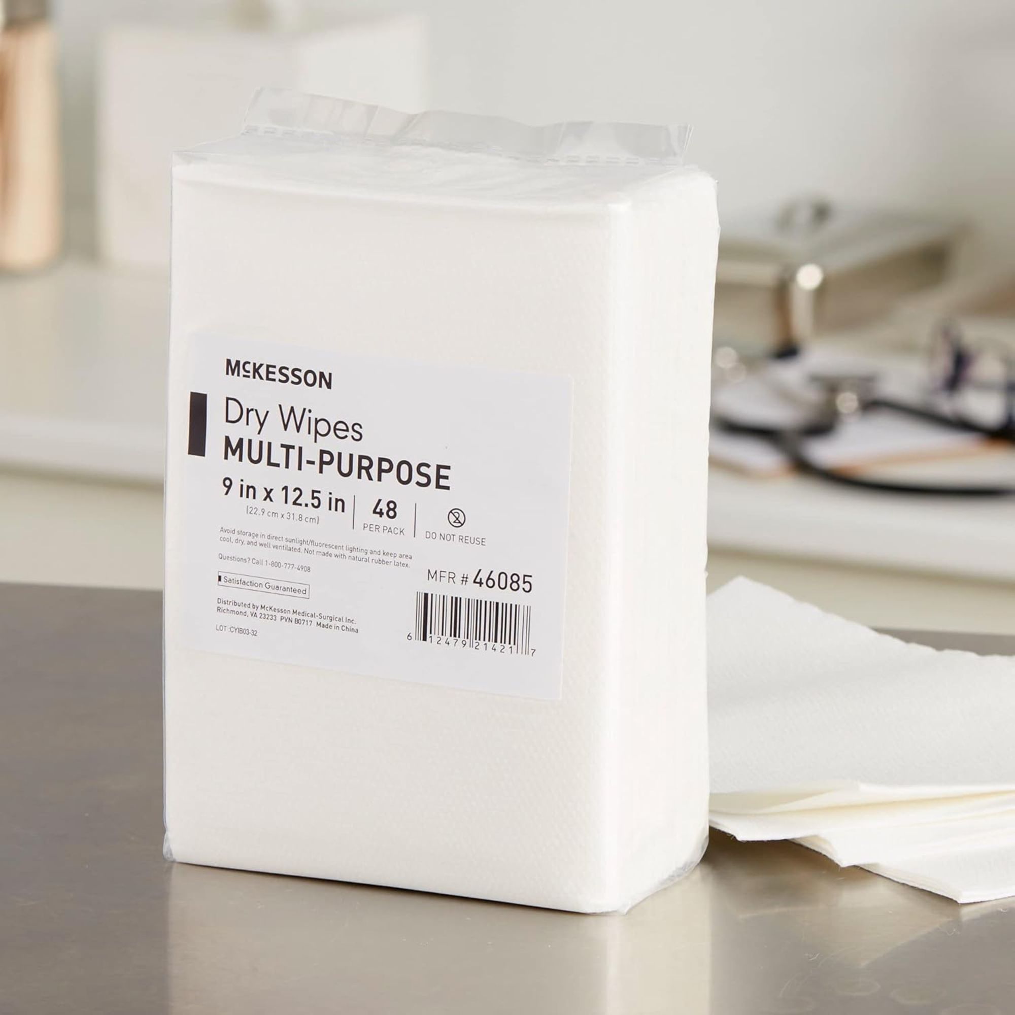 McKesson Multi-Purpose Dry Wipes | Shop at Carewell