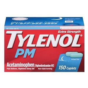 Tylenol PM Extra Strength Caplets | Shop at Carewell