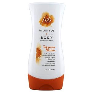 FDS Intimate+Body Feminine Cleansing Wash, Tangerine Blossom, 10 oz