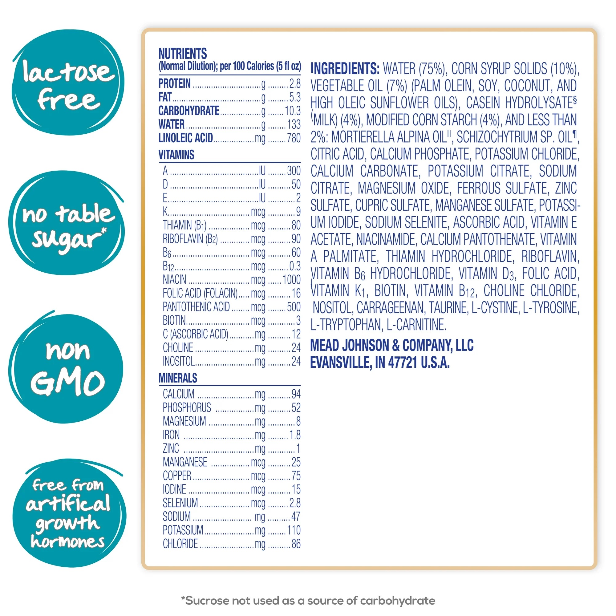 Enfamil Nutramigen Hypoallergenic Infant Formula Concentrate