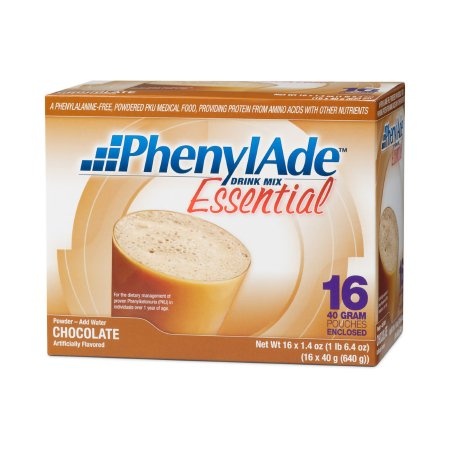 PhenylAde Essential PKU Oral Supplement, Chocolate Flavor, 40 Grams
