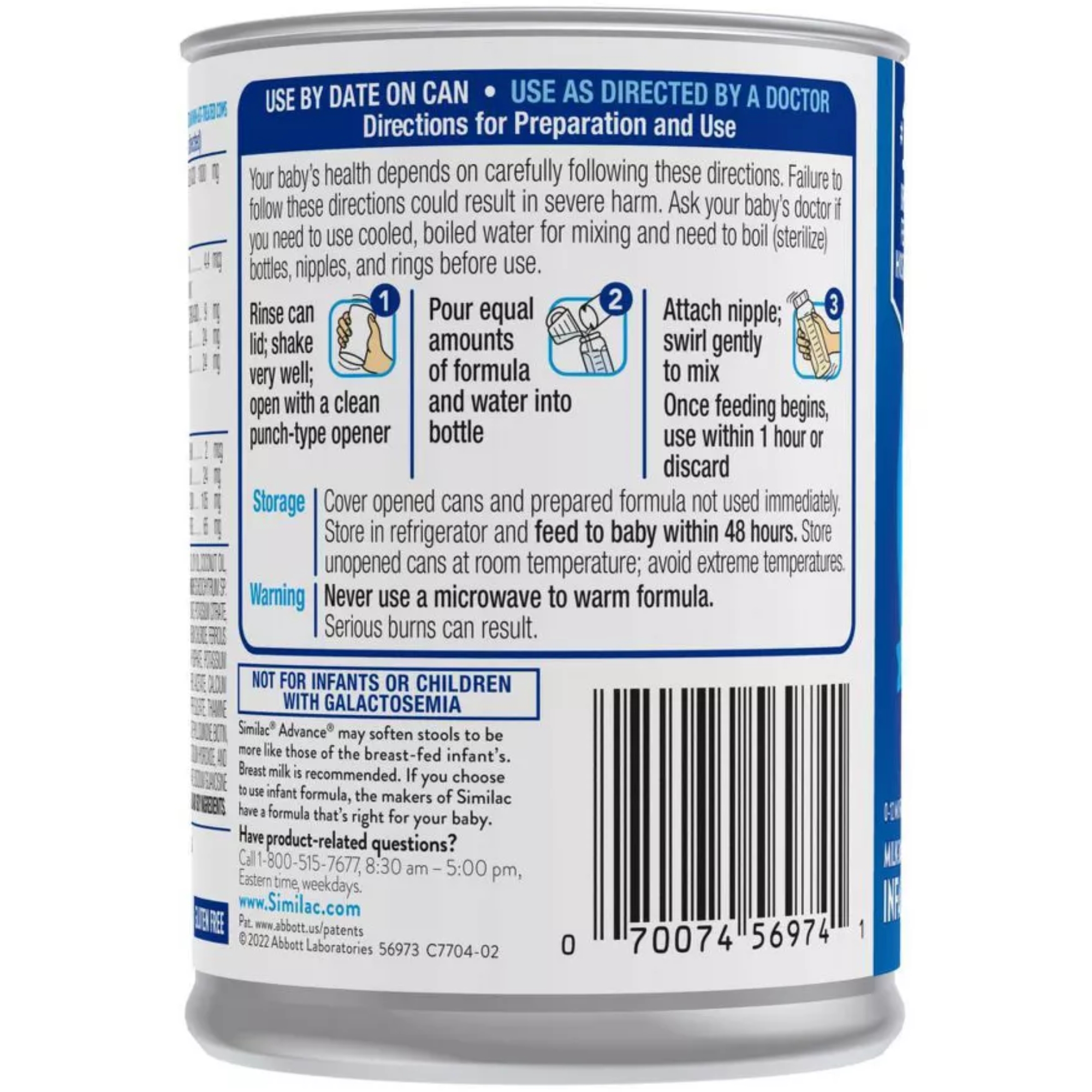 Similac Advance Infant Formula, Concentrated Liquid