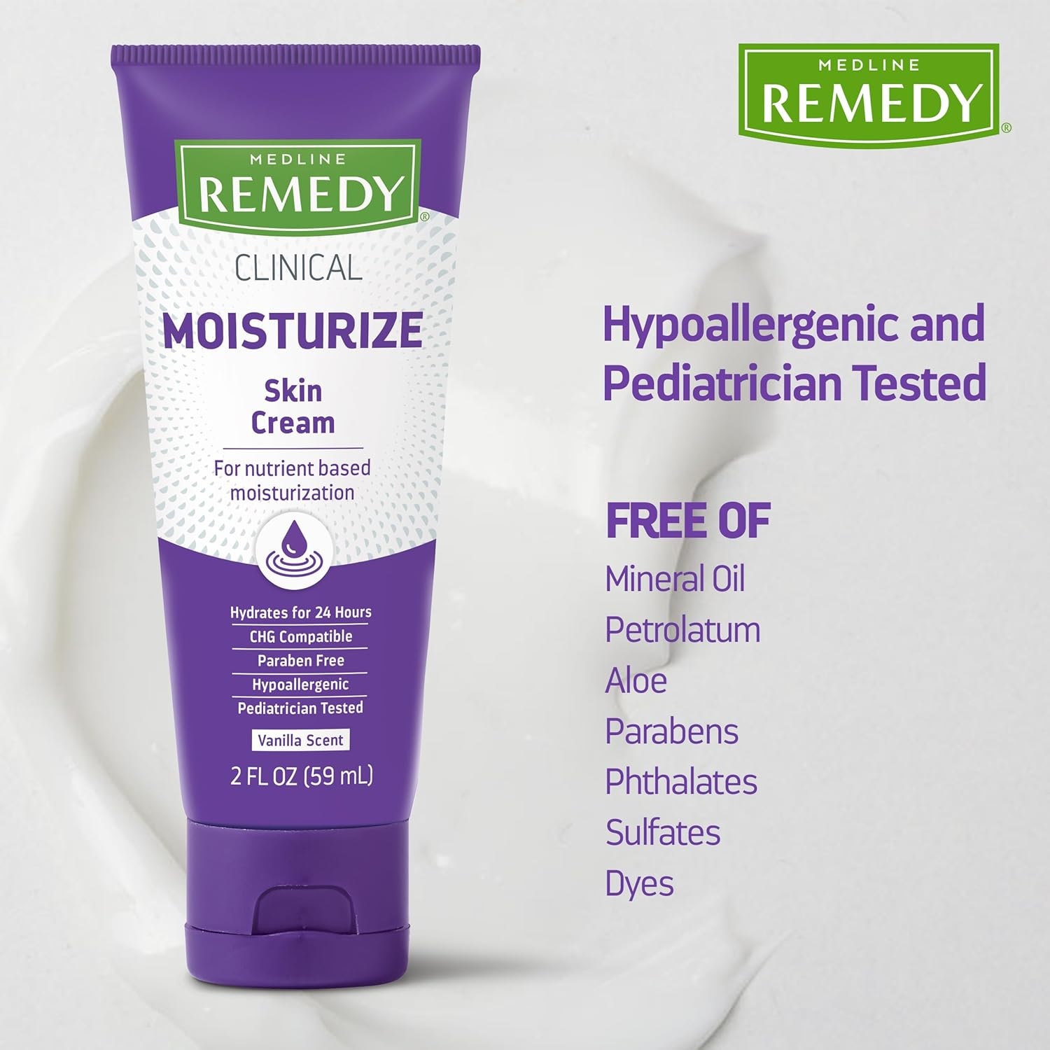 Medline Remedy Clinical Skin Cream Moisturizer | Carewell