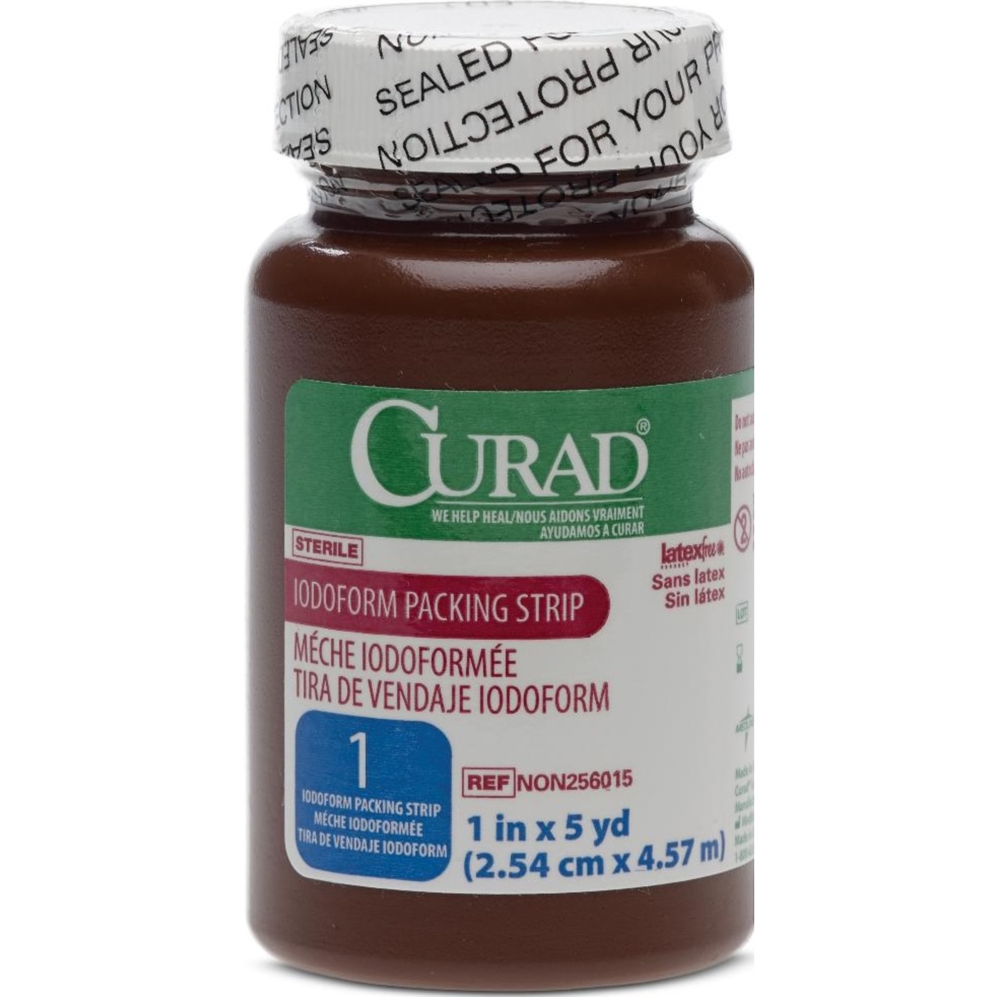 Curad Sterile Iodoform Gauze Packing Strips | Carewell