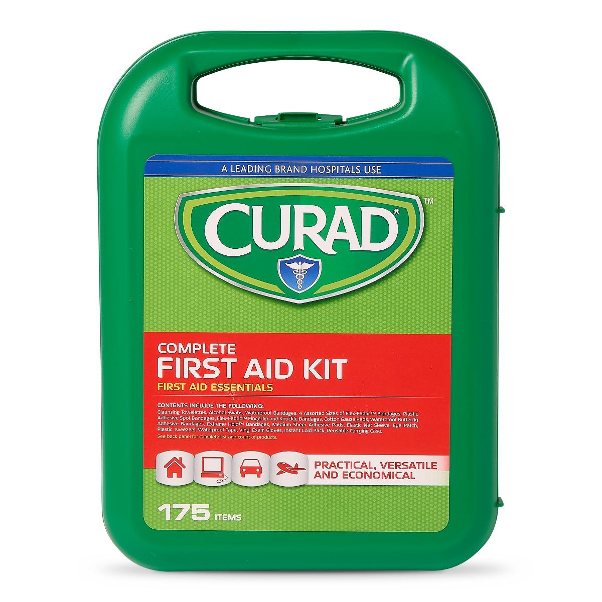 Curad Complete 175 Piece First Aid Kit | Shop at Carewell