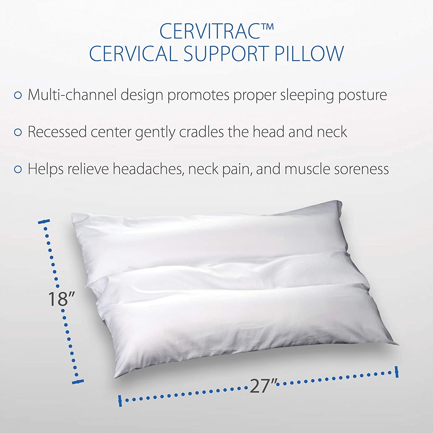 Core Products CerviTrac Fiber Support Pillow | Carewell