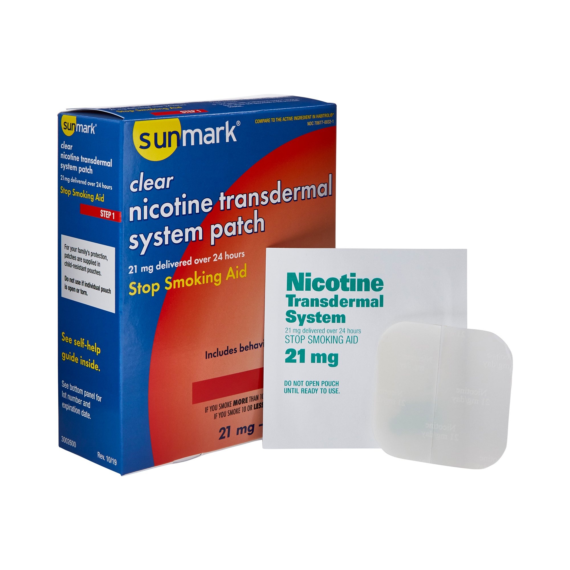 Clear Nicotine Patch