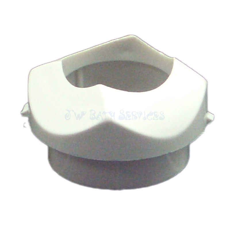 8247940 Jacuzzi On/Off Actuator Bezel, White - JW Services
