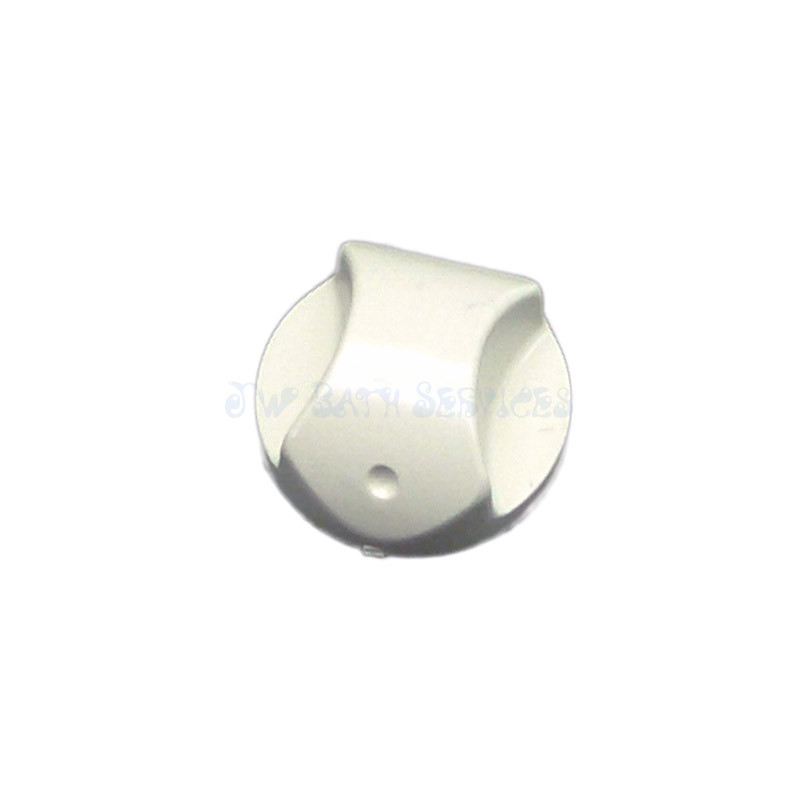 8267940 Jacuzzi 3 Position Air Panel Knob, White - JW Services