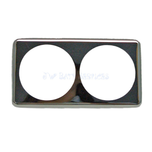 9702827 Jacuzzi 2 Position Panel Face Plate, Chrome - JW Services