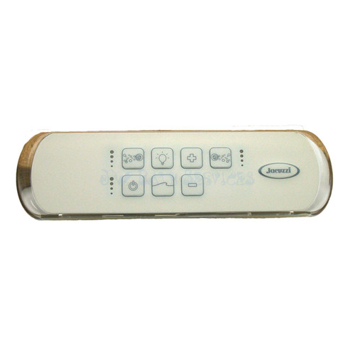 GX07000 Jacuzzi 7 Button Control Panel, White - JW Services