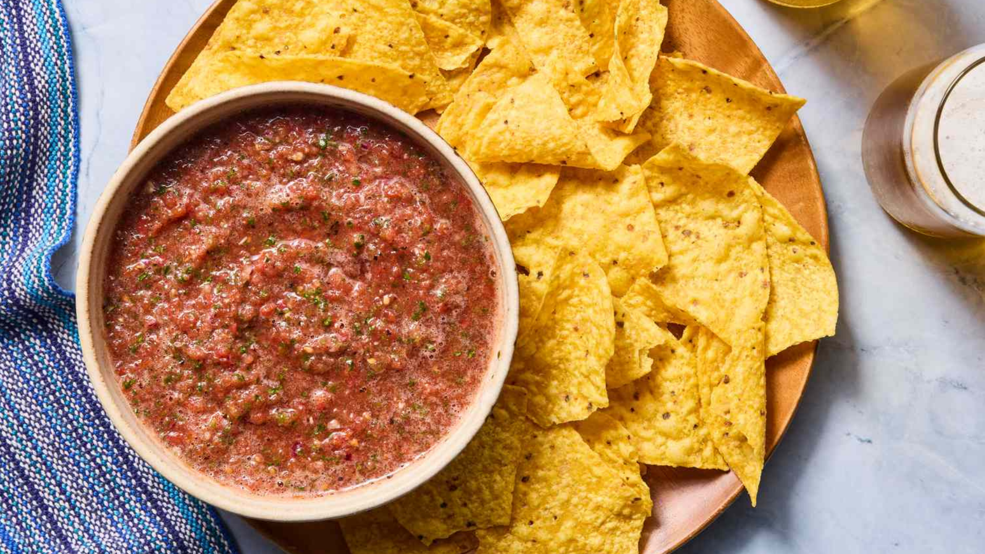 Easy Blender Salsa - Olive Leaf Bloomington