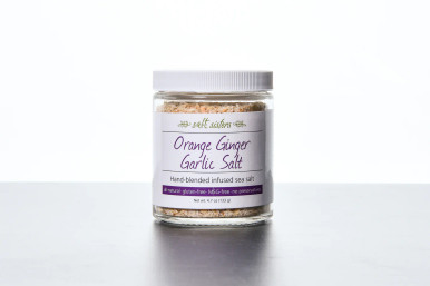 Salt Sisters Orange Ginger Garlic Salt - Olive Leaf Bloomington