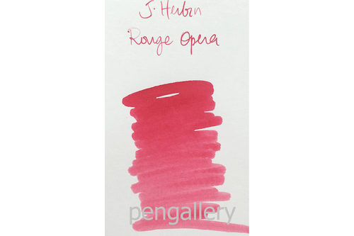 J Herbin Rouge Opera Fountain Pen The Jewel of Ink 30ml Bottle Ink ...