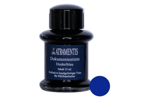 De Atramentis Fountain Pen 35ml Bottle Ink Document Ink Dark Blue (1083)