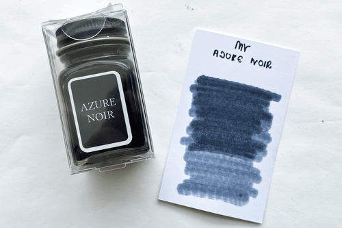 Monteverde Fountain Pen 30ml Bottle Ink Azure Noir