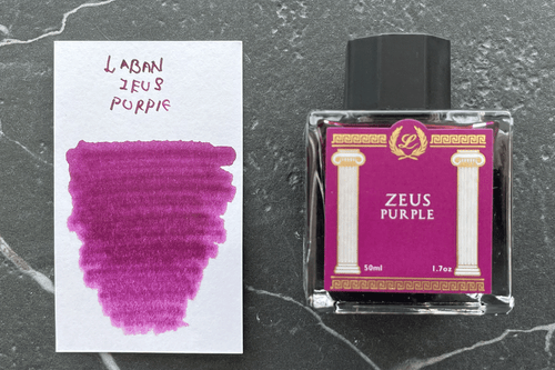 Laban Greek Mythology Zeus Purple Fountain Pen 50ml Bottle Ink (IGM-ZP)