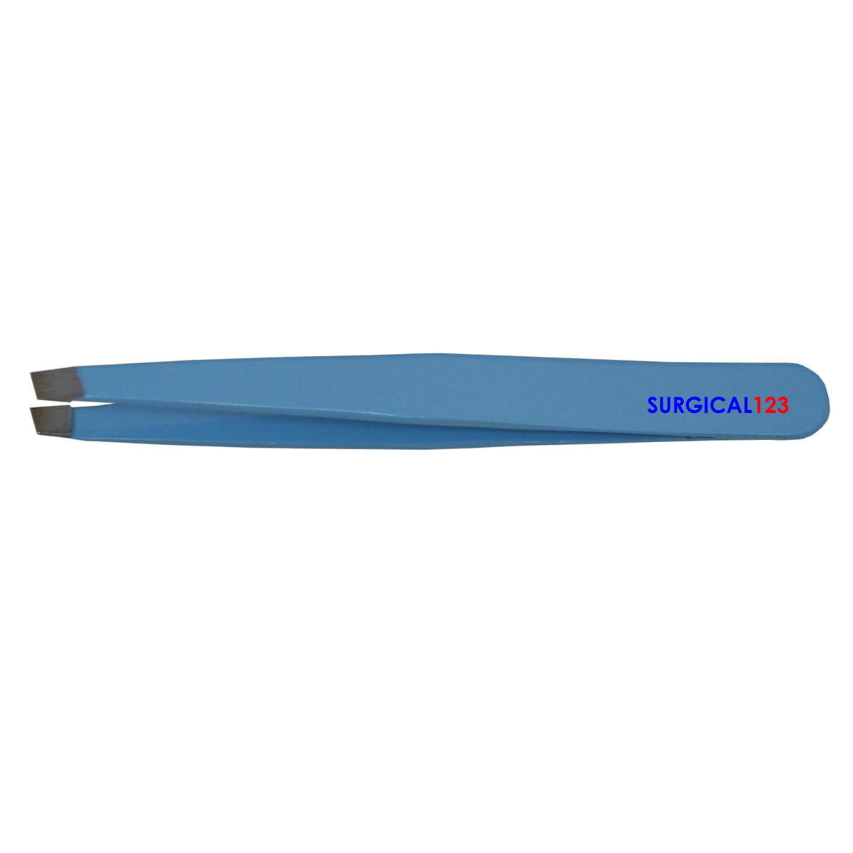 Slant Tip Tweezers Standard Model with Color Options - SURGICAL123.COM