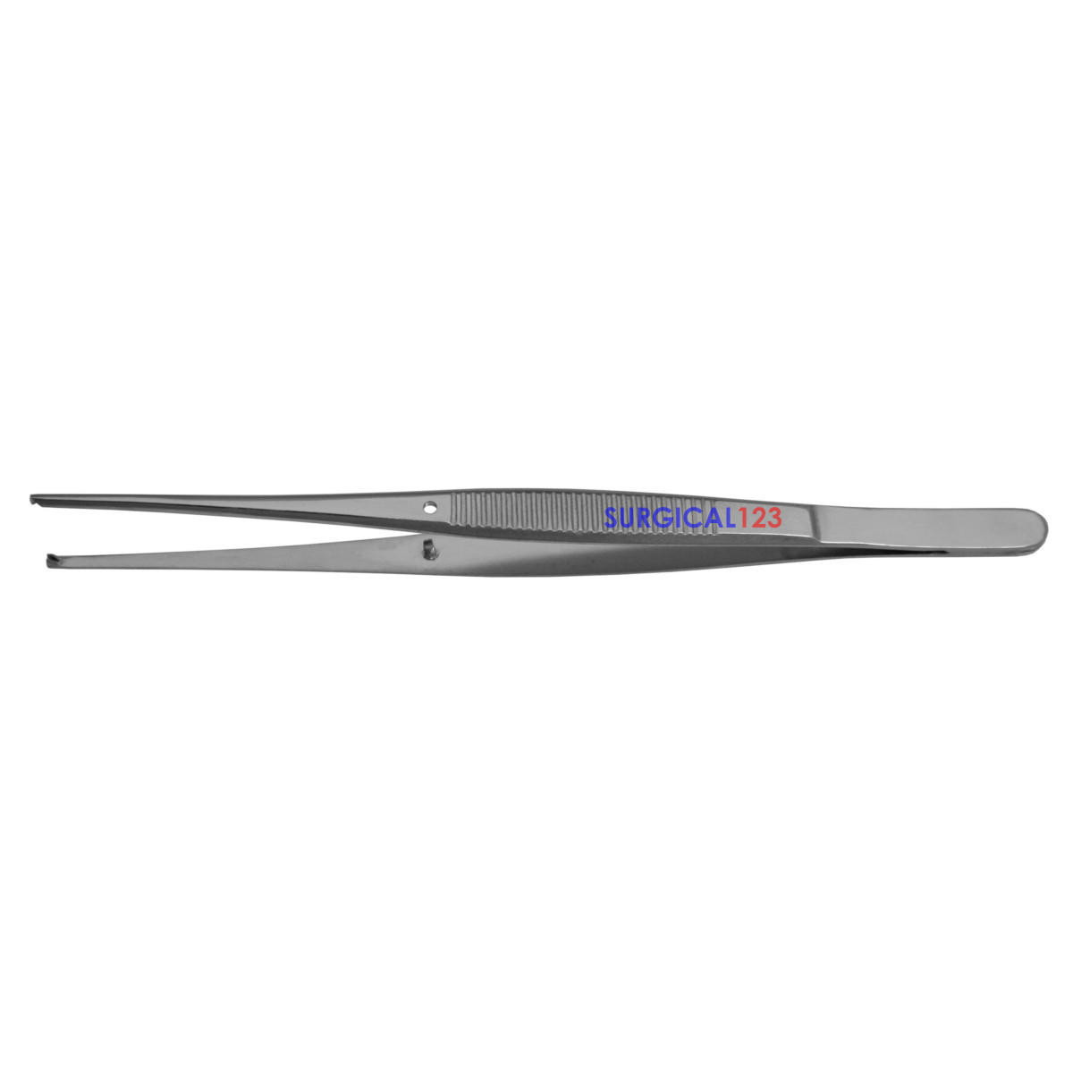 Semken Tissue Forceps Straight 1x2 Teeth Tips| Surgical123