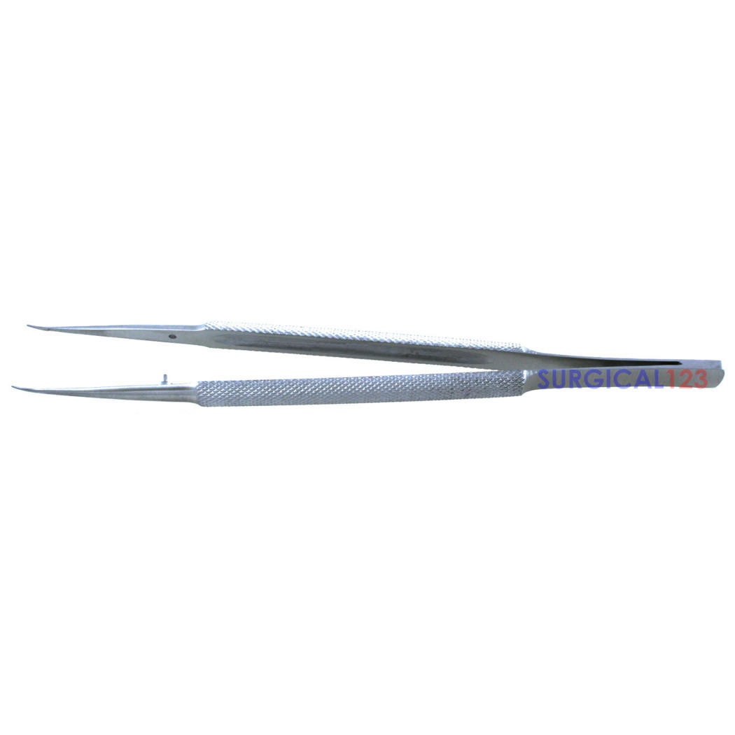 Micro Suture Forceps Curved Tips Tying Platform|Surgical123