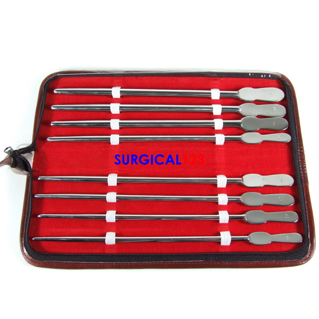 Dittel Urethral Sounds Straight Single End Kit | Surgical