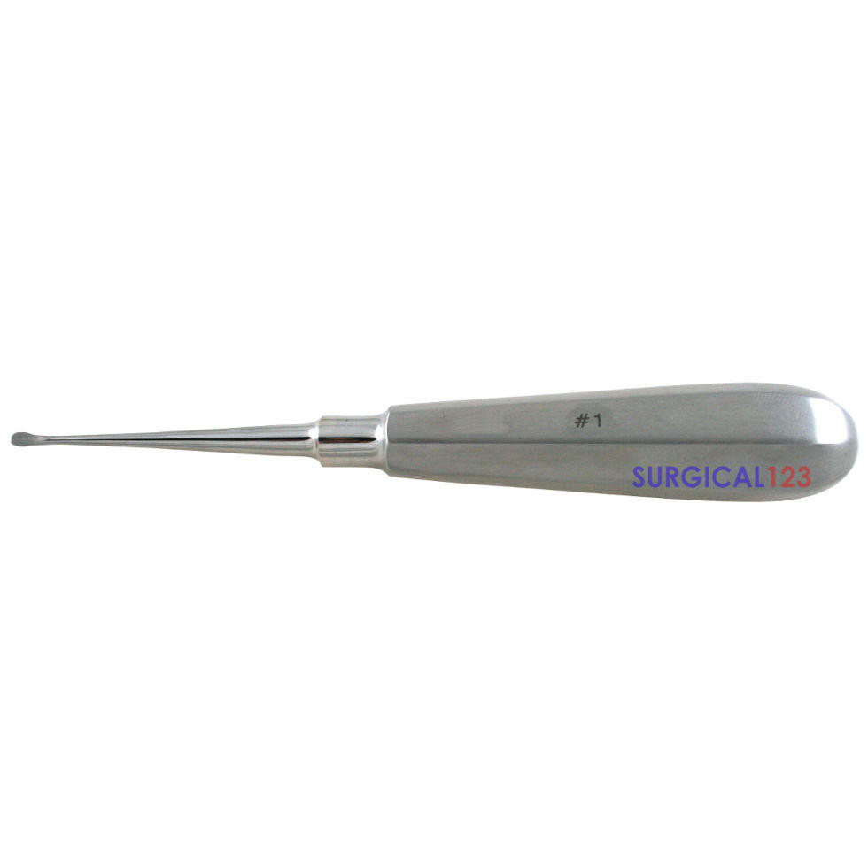 Molt Bone Curette #1 Straight Small - SURGICAL123.COM