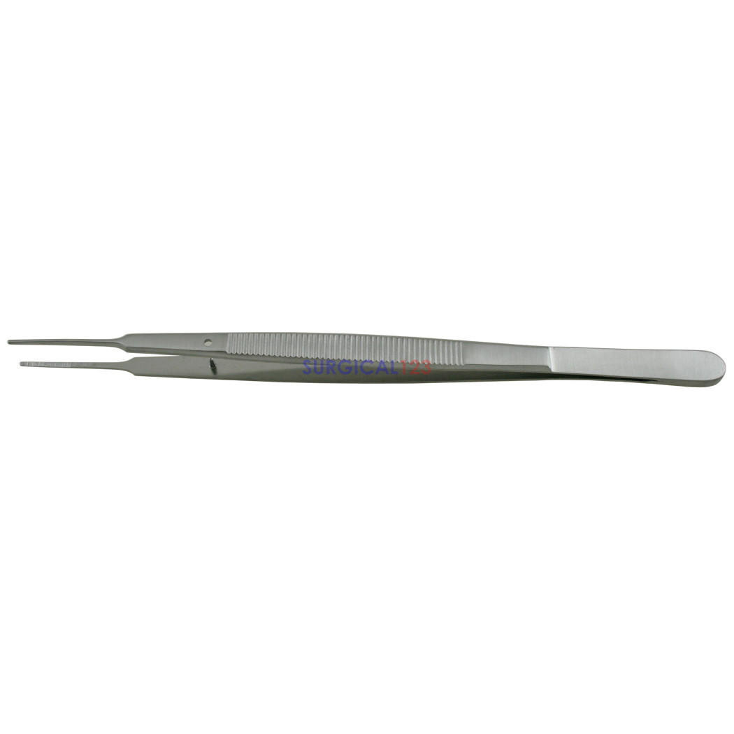 Gerald Dressing Forceps Straight Serrated Tips