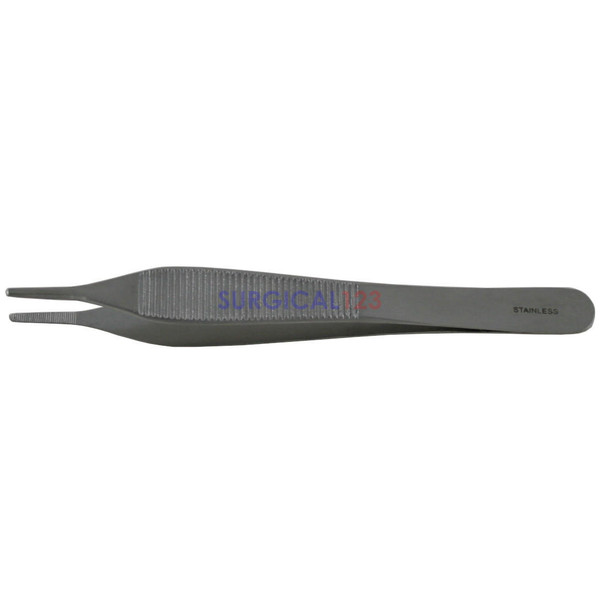 Disposable Adson Dressing Forceps Serrated 50-Pack