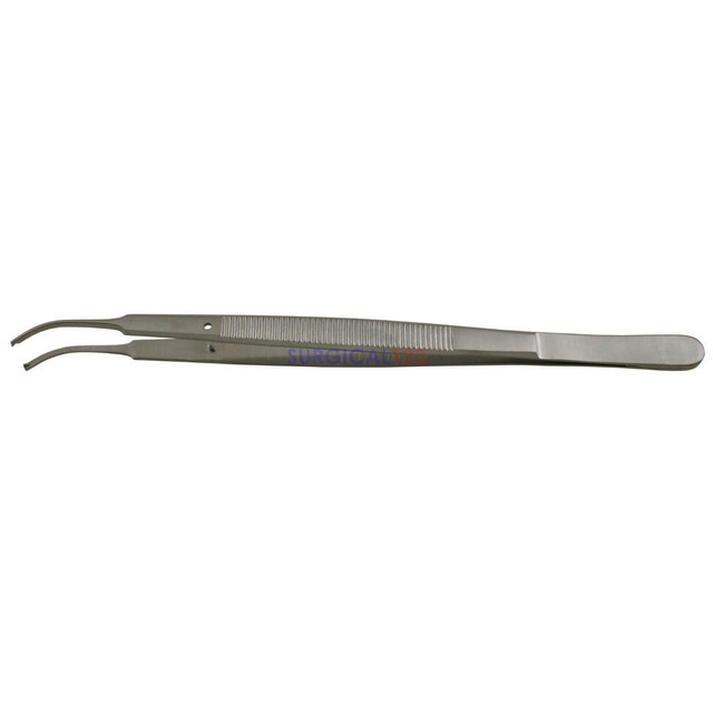 Gerald Tissue Forceps Curved 1x2 Teeth Tips | Surgical123