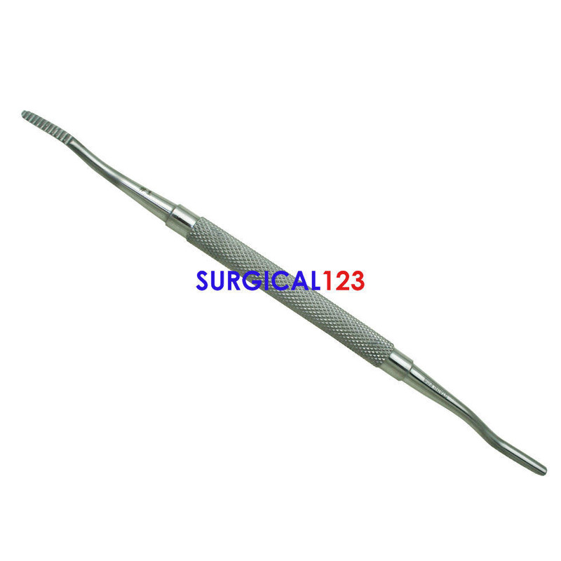 Polokoff Bone File #1 Double End Plain Serrations - SURGICAL123.COM