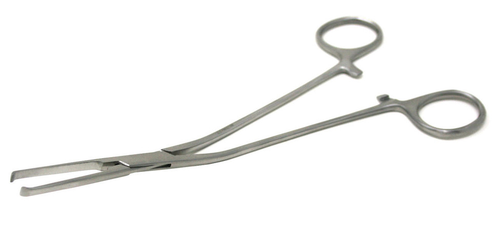 McGivney Hemorrhoid Grasping Forceps Angled Shanks