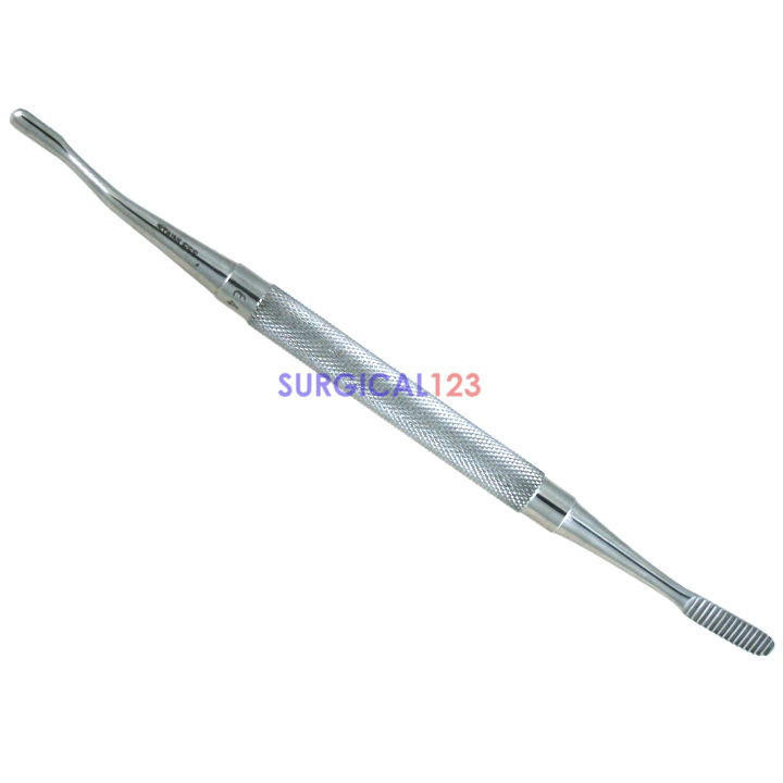 Miller Bone File #64 Double End Plain Serrations - SURGICAL123.COM