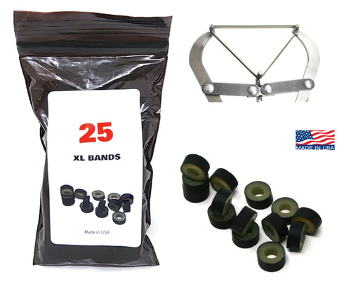XL Bull Ring Bands for Calves, Sheep & Goats - Made in USA ...