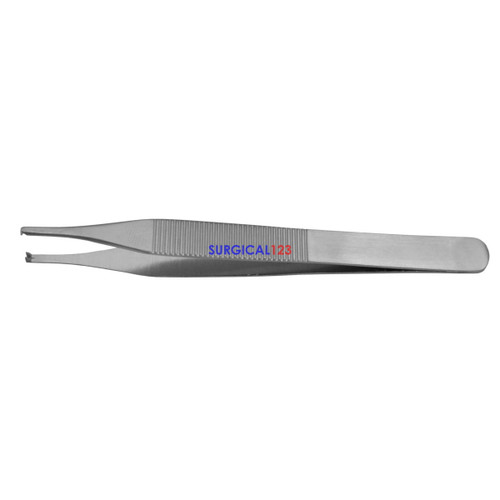 Disposable Adson Tissue Forceps 1x2 Teeth Tips 50-Pack